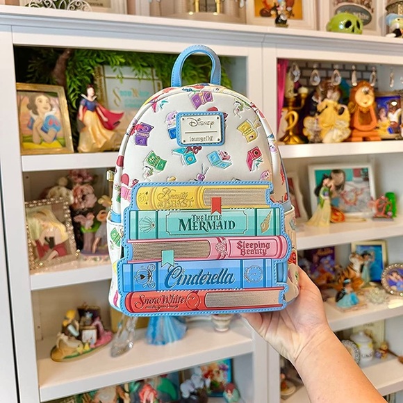 Loungefly | Bags | Nwt Loungefly Disney Princess Books Classics Mini ...